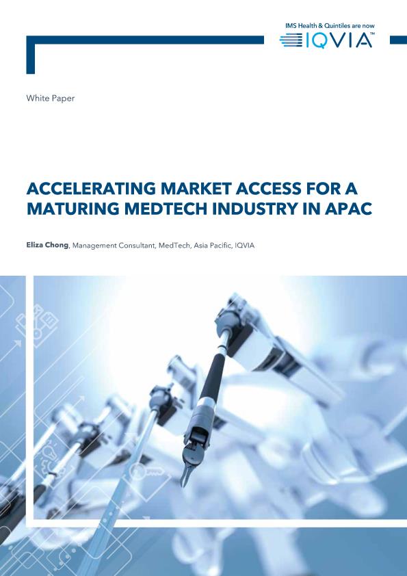 Accelerating market access for a maturing medtech industry in APAC - IQVIA
